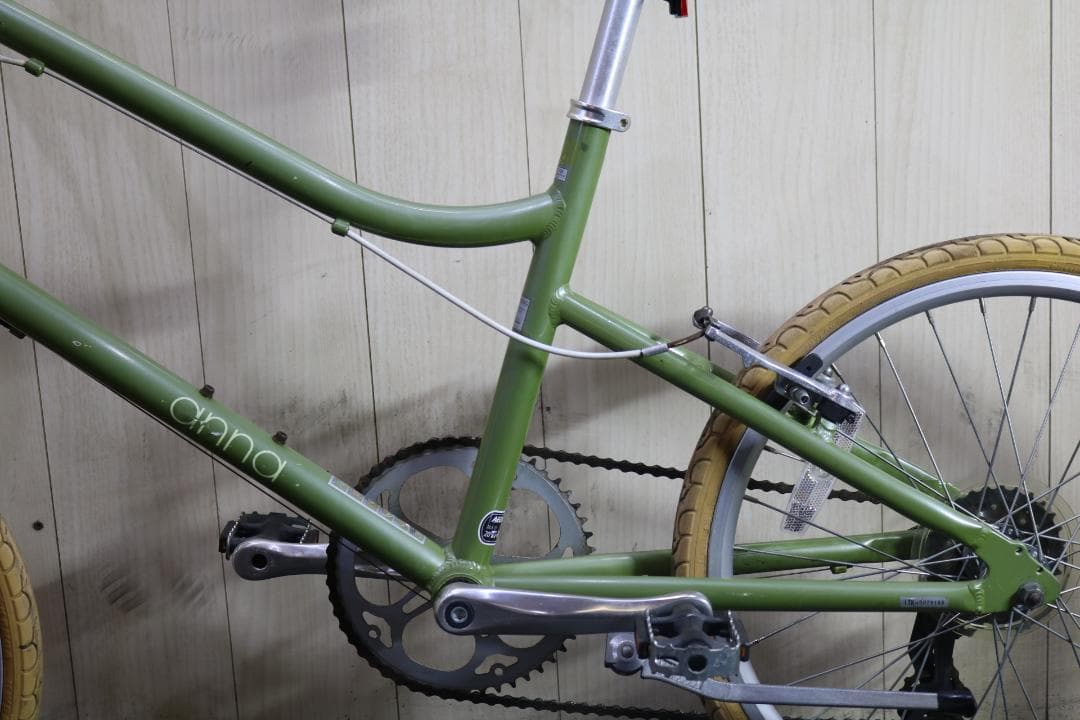 ANNAアンナ クリーム 20インチ7速 アルミ 380mm minivelo