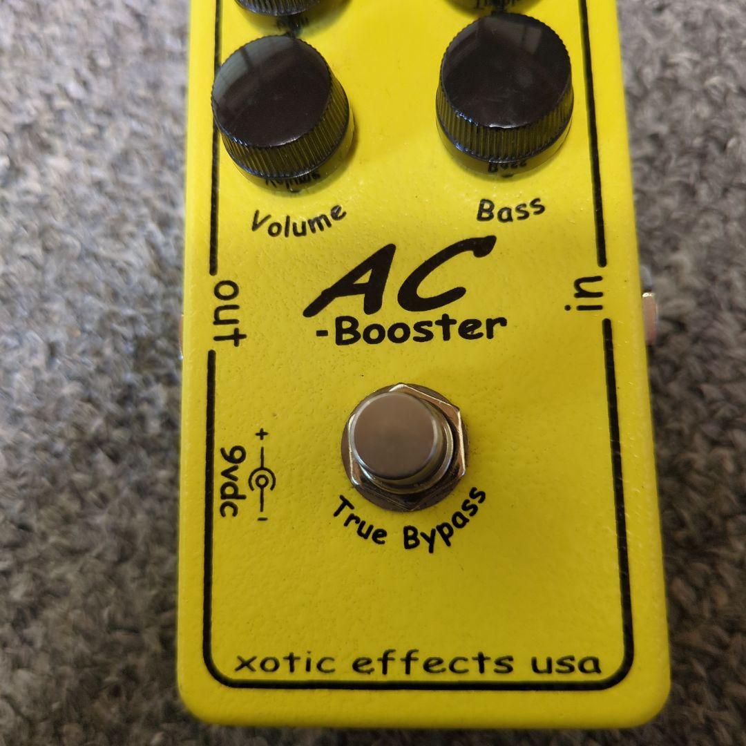 xotic AC Booster イエロー