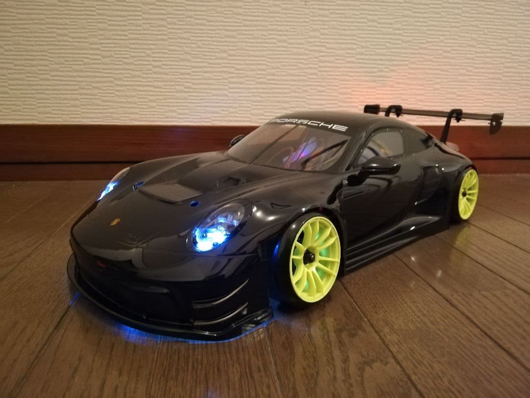 1/10 タミヤ ラジコン ボディ ポルシェ911 GT3R 992 ドリパケ等
