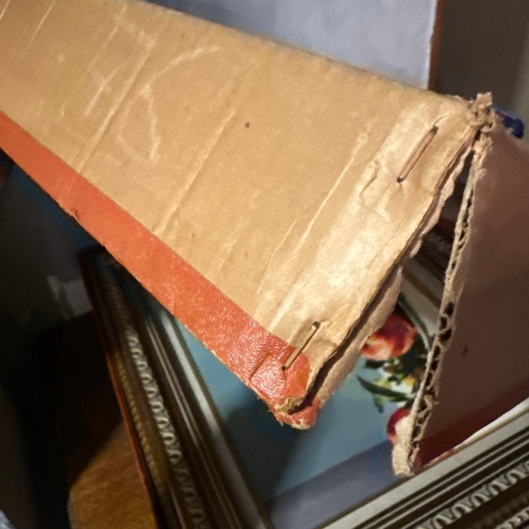 大幅お値下げ❗️みずみずしい　りんごの油絵　洋画　ヴィンテージ　ゴールド額縁