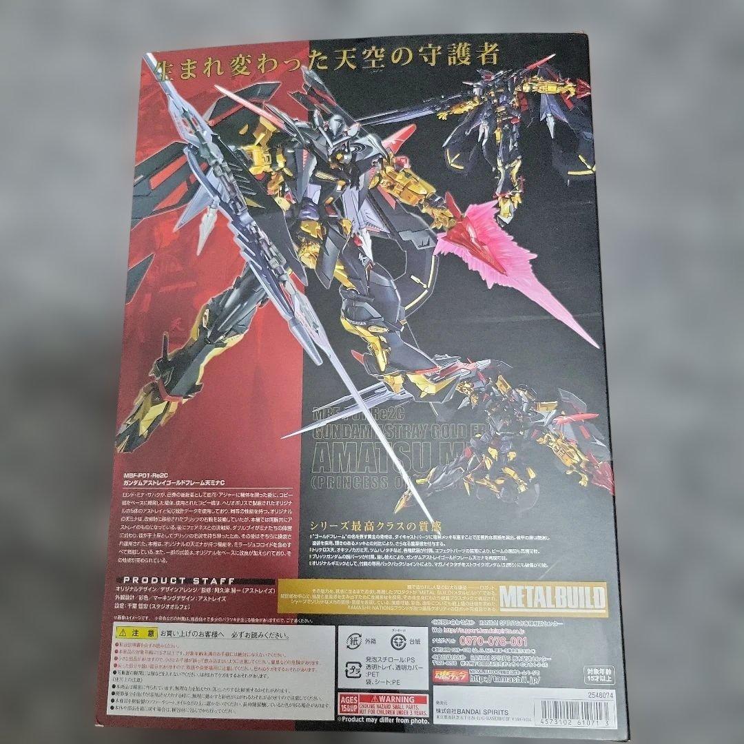 L BUILD GUNDAM ASTRAY GOLD FRAME 天ミナ