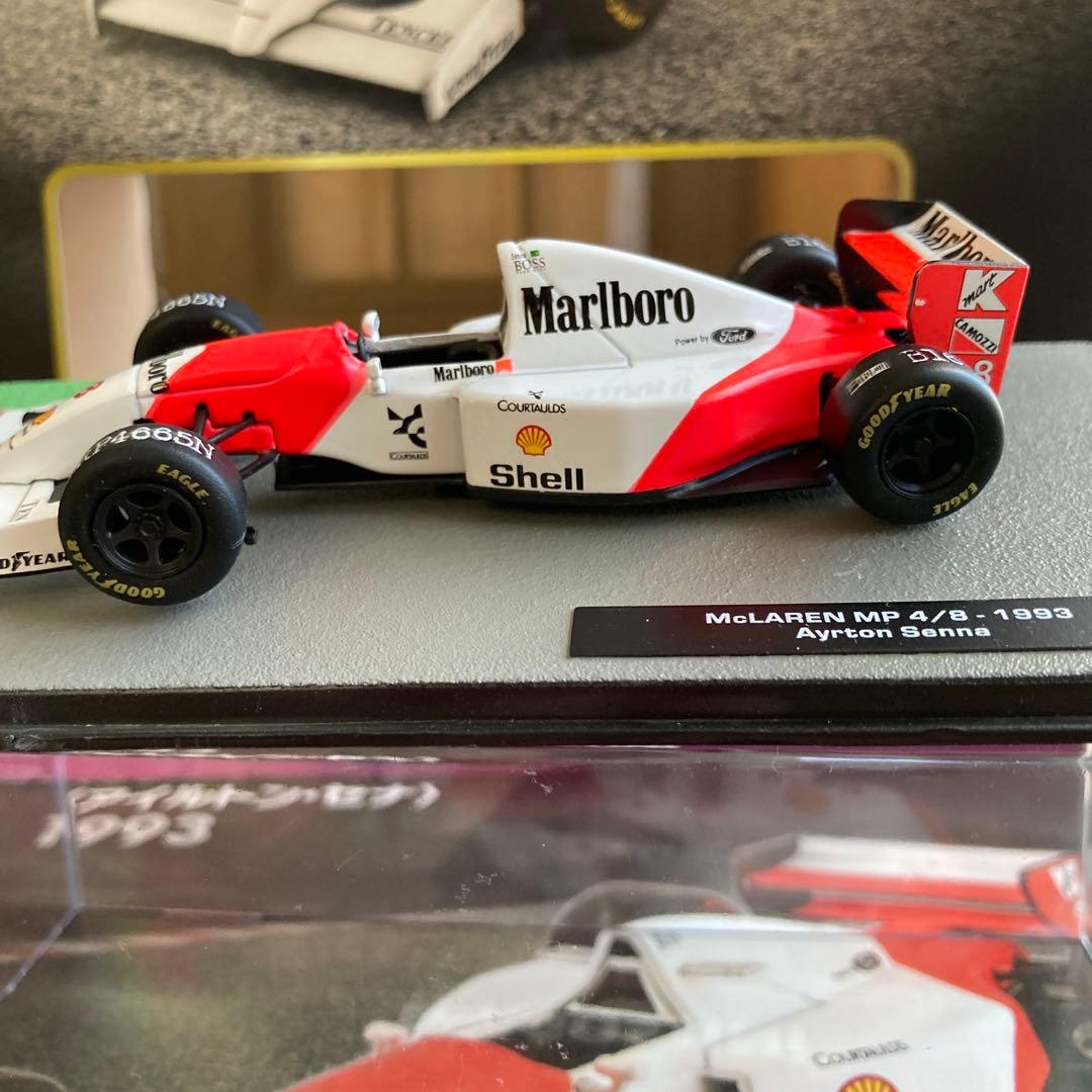 ミニカー Marlboro McLaren MP4/8 FORD HB D7 1993