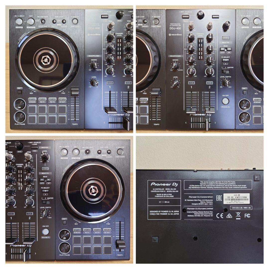 Pioneer DJ DDJ-400 スタート4点セット