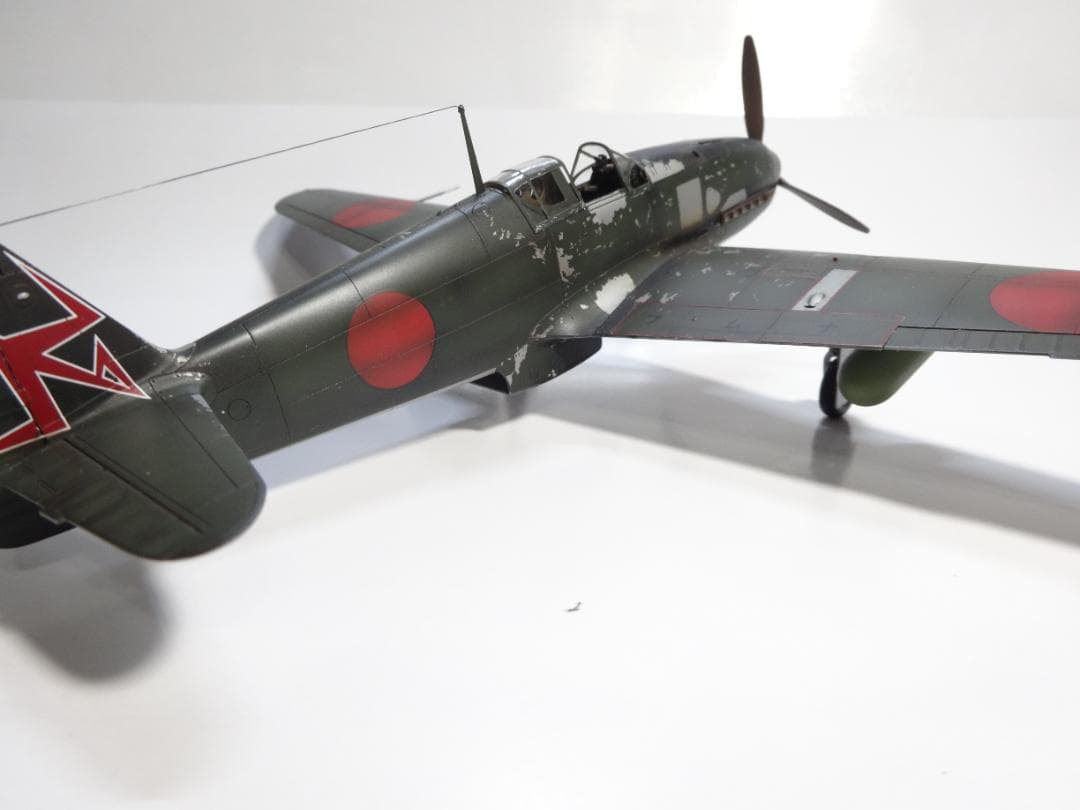 タミヤ1/48日本陸軍三式戦闘機「飛燕」完成品
