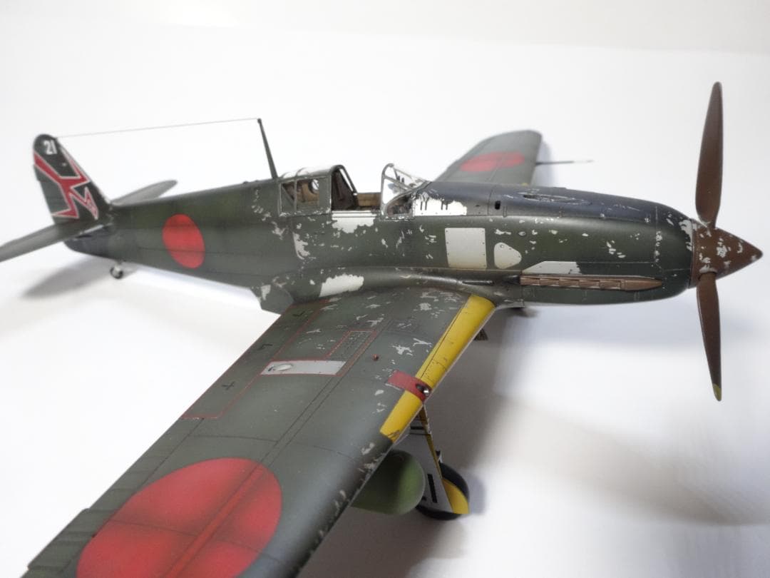 タミヤ1/48日本陸軍三式戦闘機「飛燕」完成品