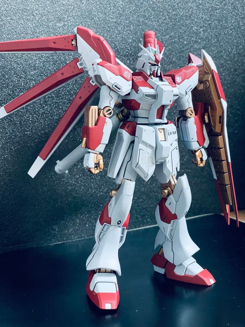 HG 1/144 Hi-ν Gundam 全塗装　完成品　オリジナルカラー