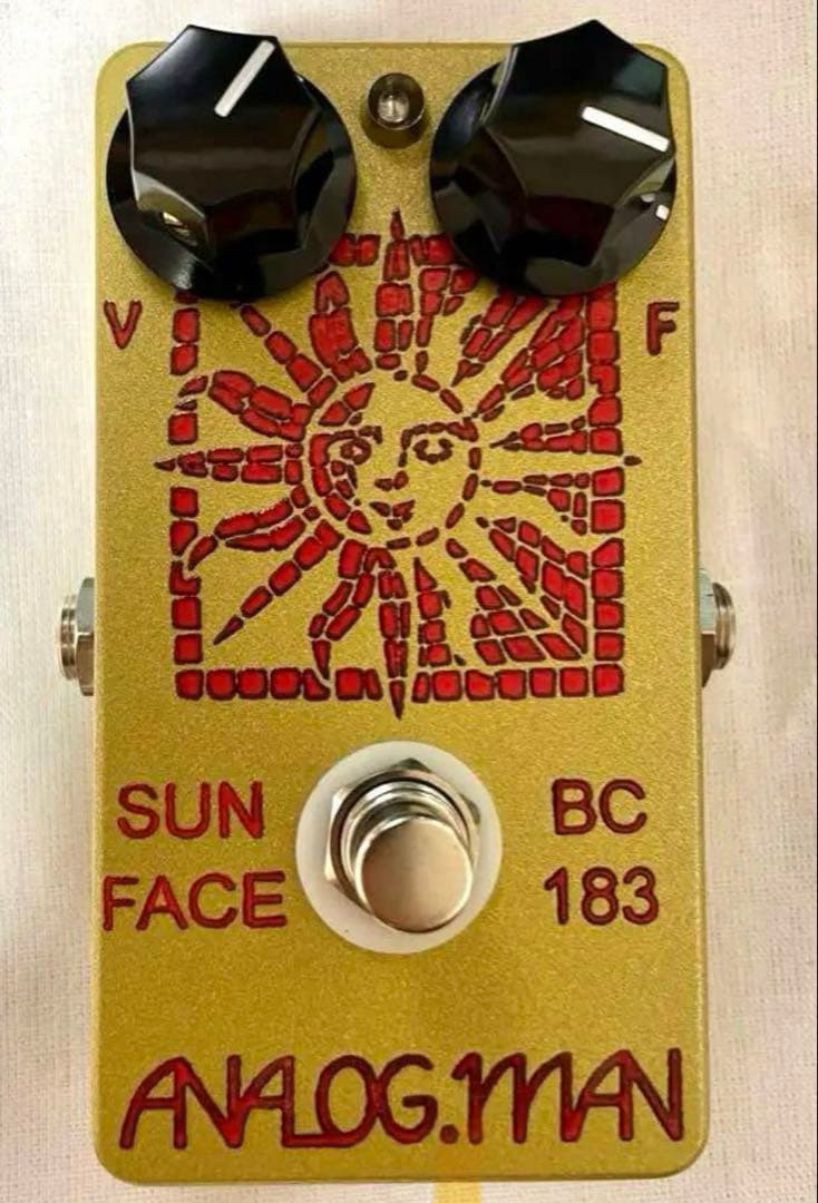 新品 Analogman Sunface Fuzz BC183 DCオプション