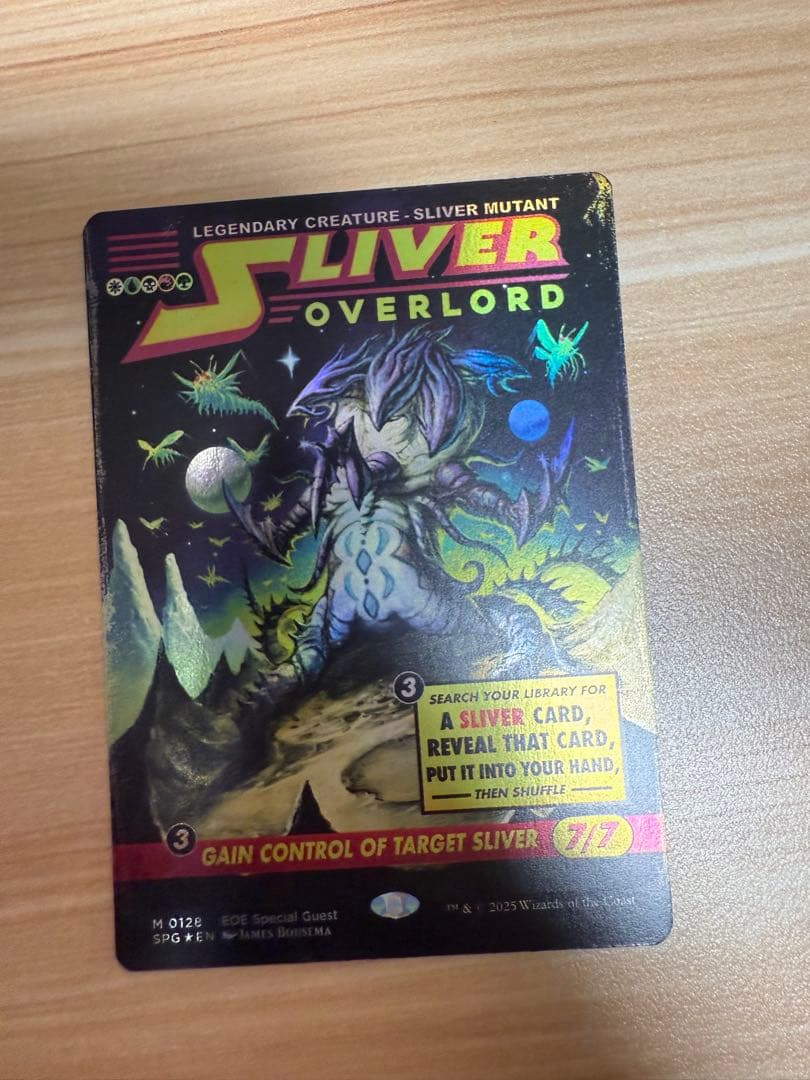 MTG スリヴァーの首領　Sliver Overlord ショーケース　foil