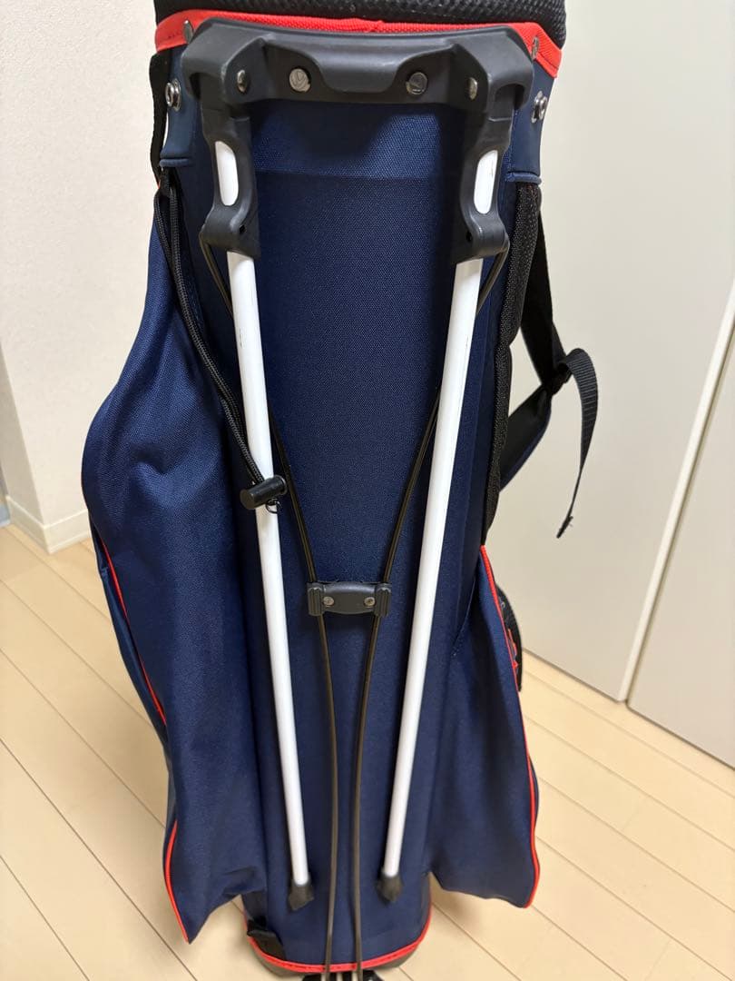 最終値下げ　TaylorMade キャディバッグ ネイビー/レッド