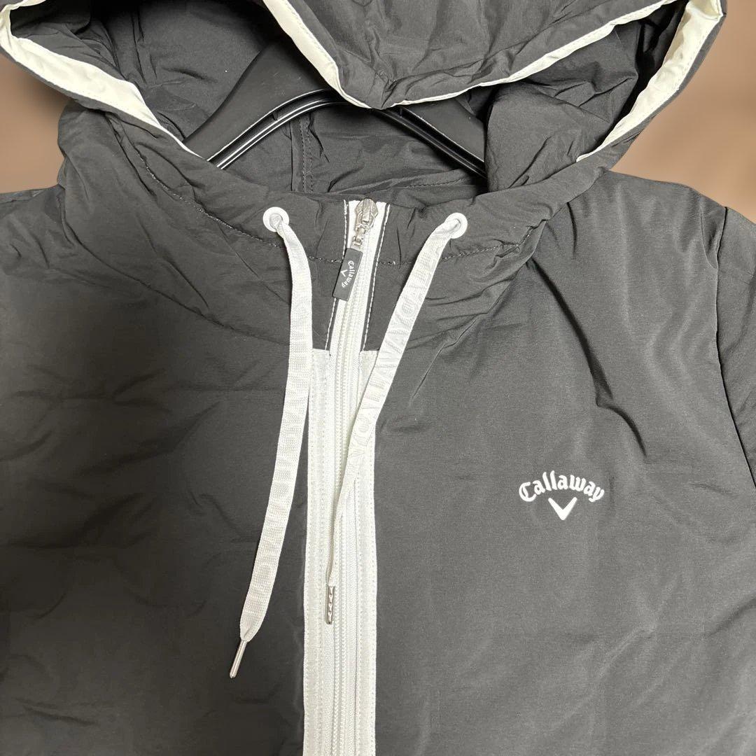 Callaway フード付きロングジャケットレディースＬ