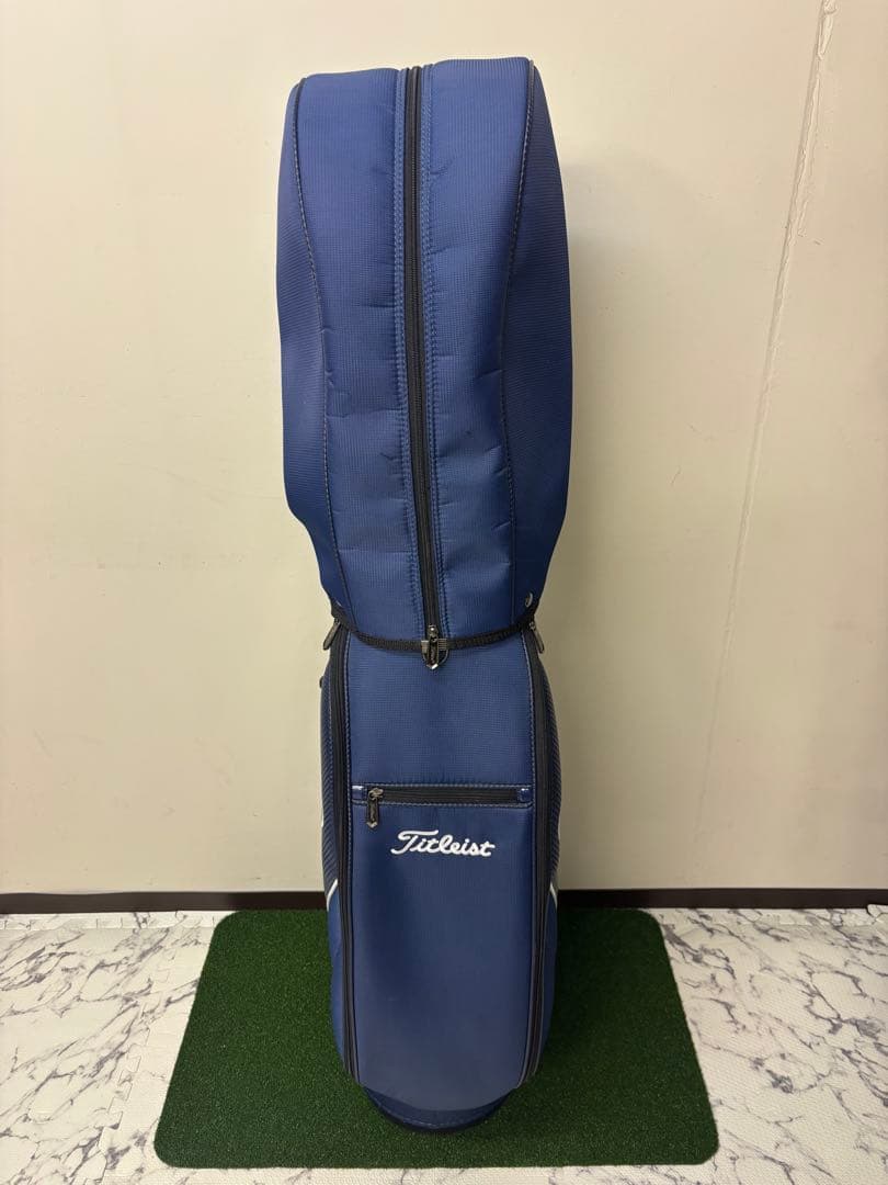 Titleist キャディバッグ 青