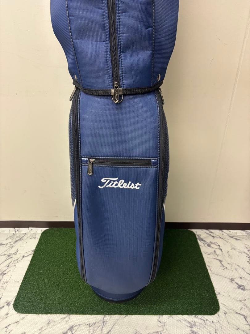 Titleist キャディバッグ 青