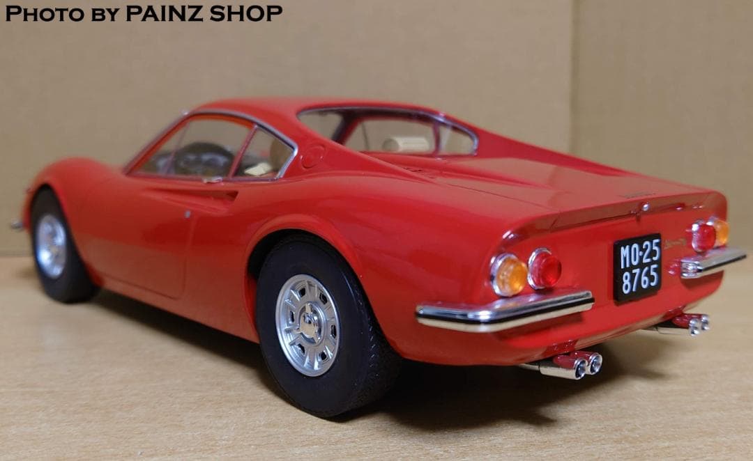 1/18 フェラーリ ディーノ 1969 レッド Dino 246GT MCG製