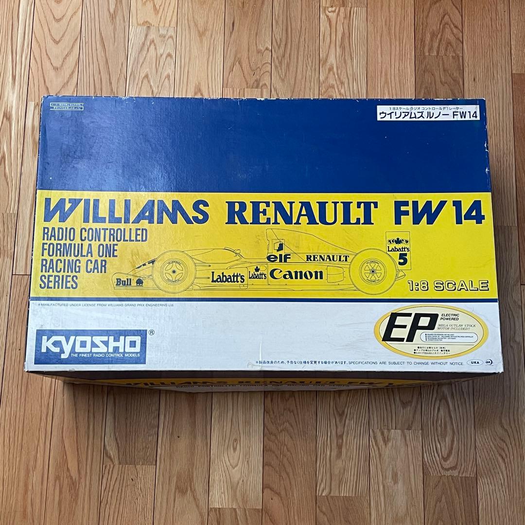 KYOSHO 京商 1/8 F1 FW14 EPカー　未組立