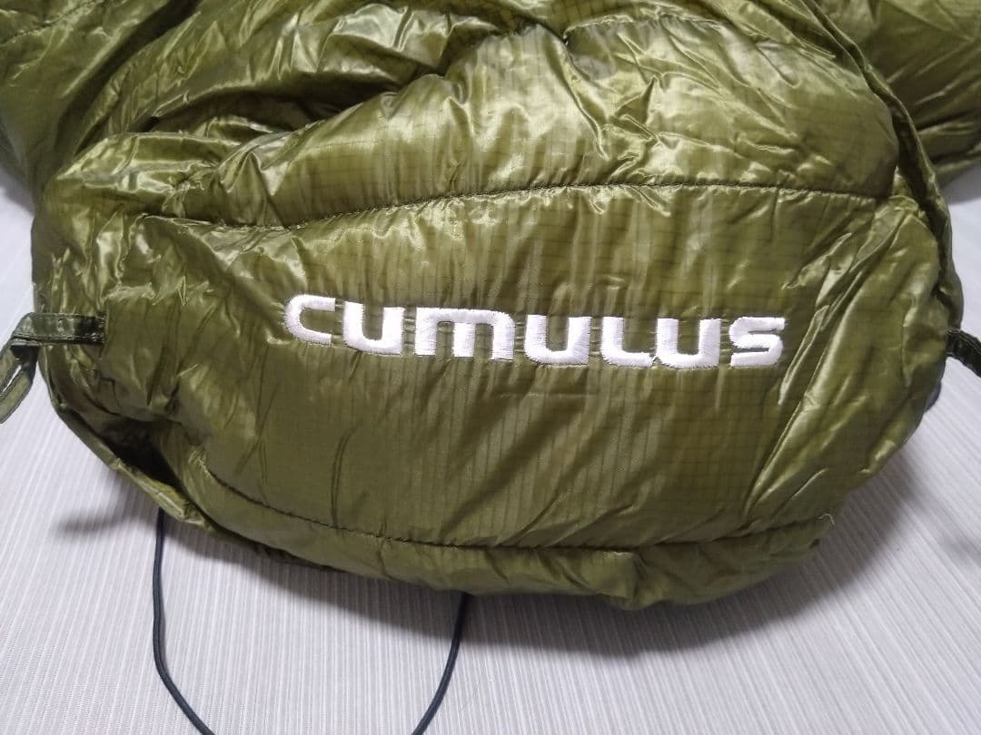 K*R様 cumulus キュムラス旧モデル　キルト450 グースダウン冬用シュ