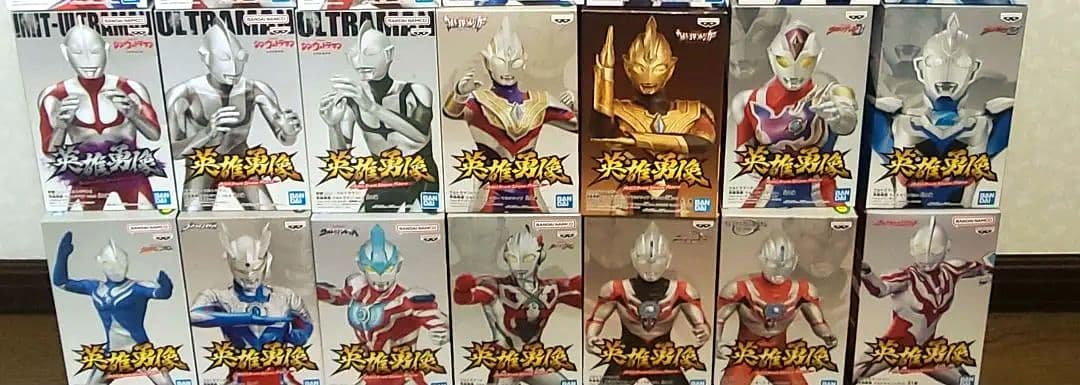 英雄勇像 ウルトラマン まとめ売り