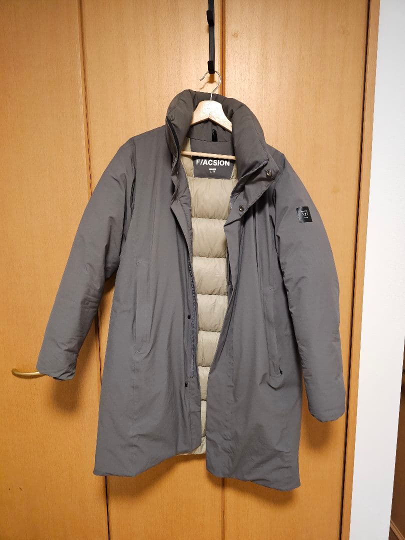 F/ACSION　YUKIZURI DOWN COAT (FA014)