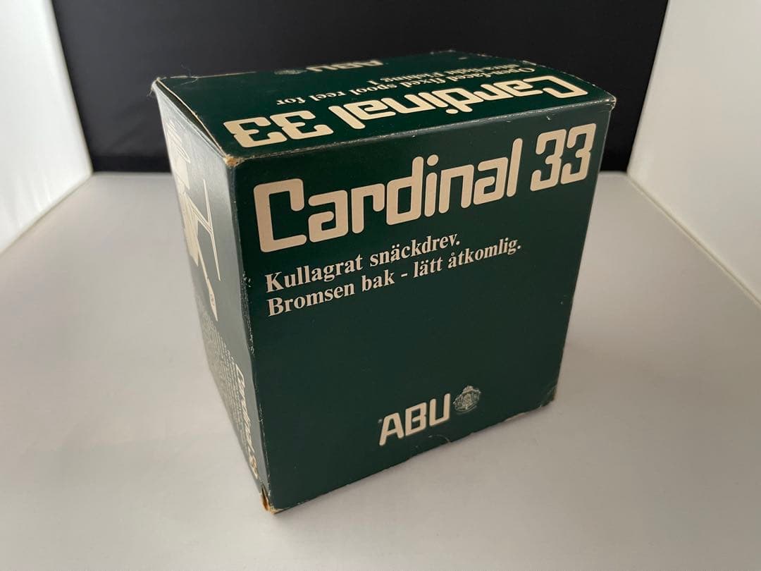 ABU Cardinal 33 オールドリール　レトロ
