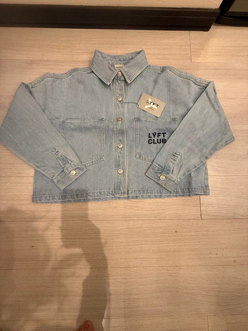 LYFT WIDE DENIM JACKET Lブルー
