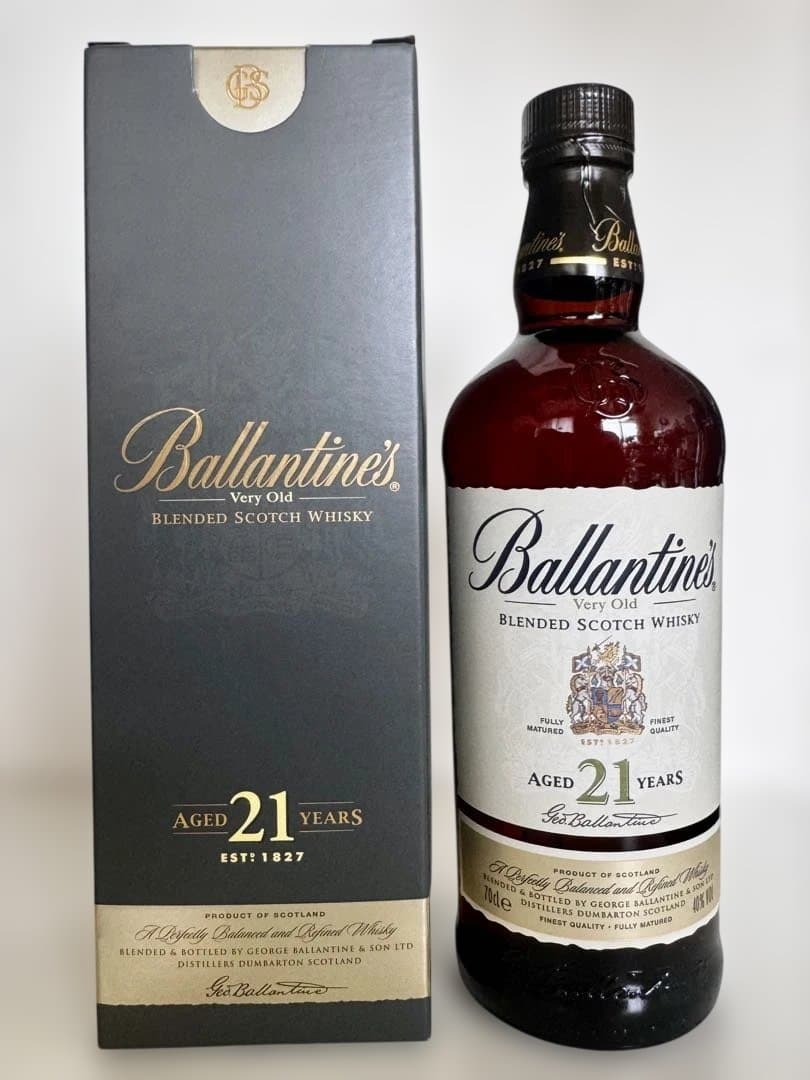 Ballantine's 21年 ブレンデッドスコッチウイスキー 700ml