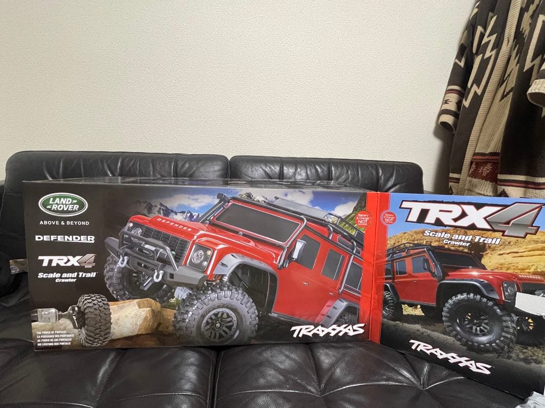 Traxxas TRX-4 レッド ラジコンカー 本体