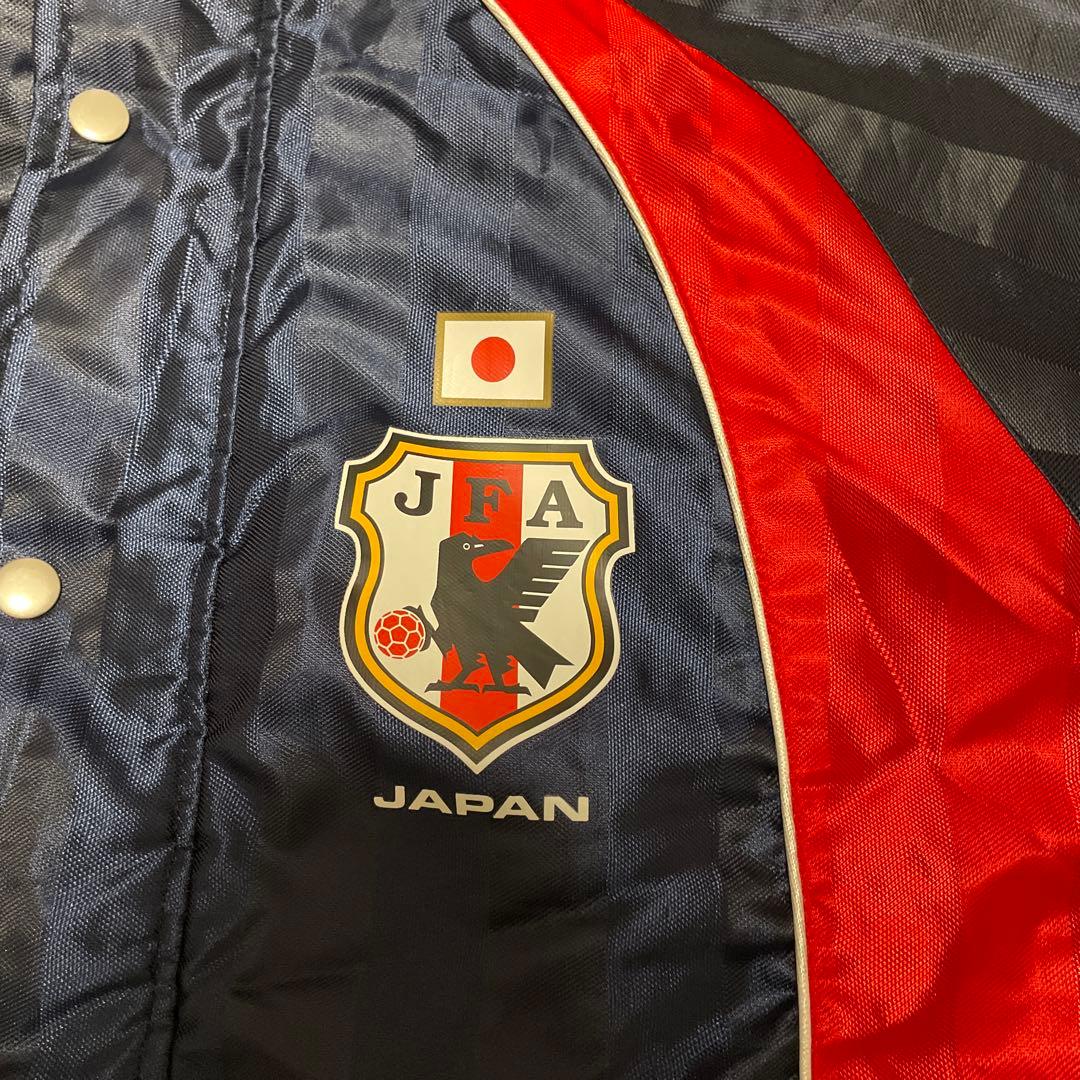 希少品 JFAサッカー日本代表 SAMURAI BLUE ベンチコート 150