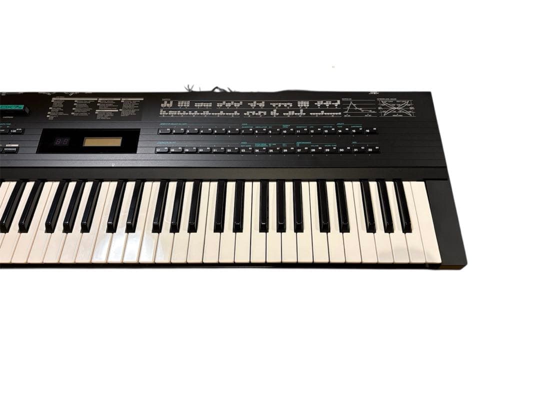 YAMAHA シンセサイザー DX7S 純正ソフトケースとROM付き美品
