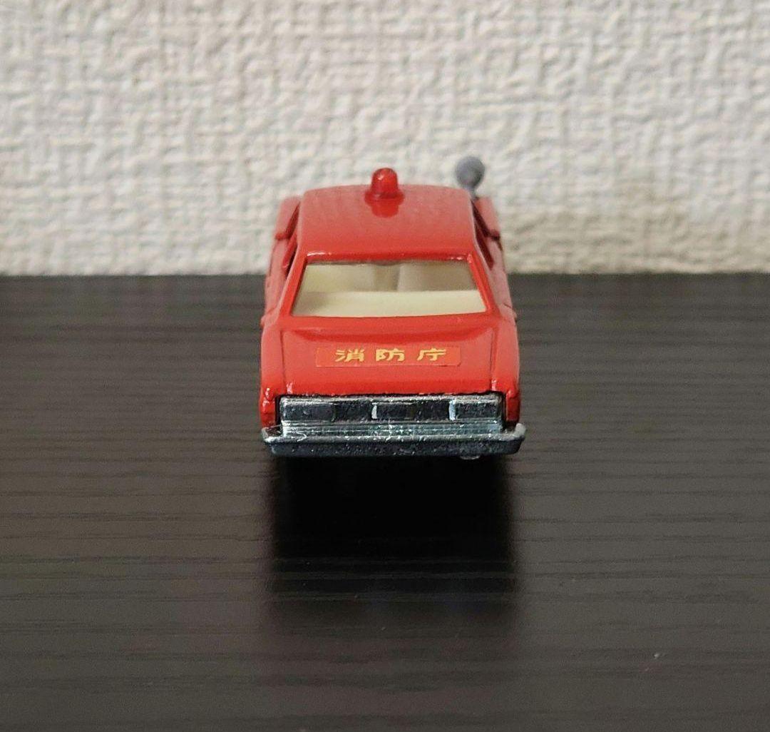TOMICA　トミカ　ファイヤーチーフカー　1Aホイール　銀サイレン　箱付き