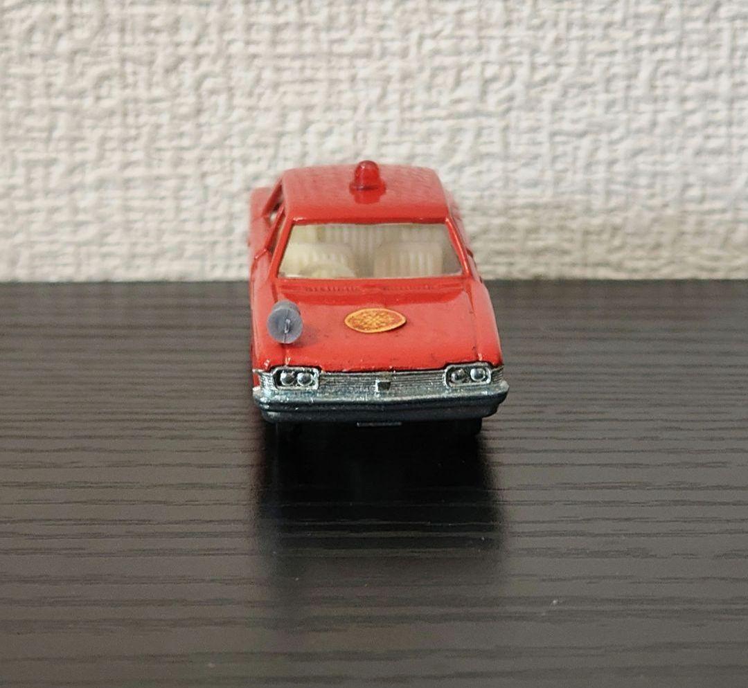 TOMICA　トミカ　ファイヤーチーフカー　1Aホイール　銀サイレン　箱付き
