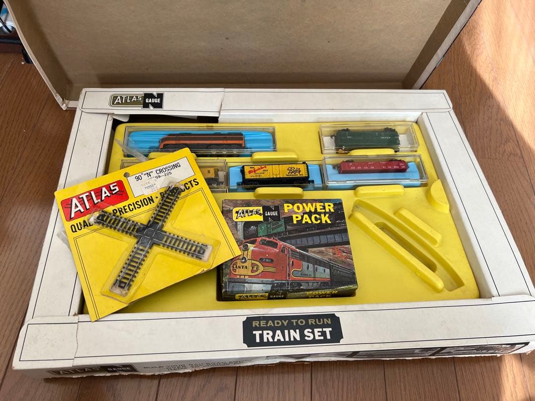 ATLAS Nゲージトレインセット　atlas ngauge trainsets