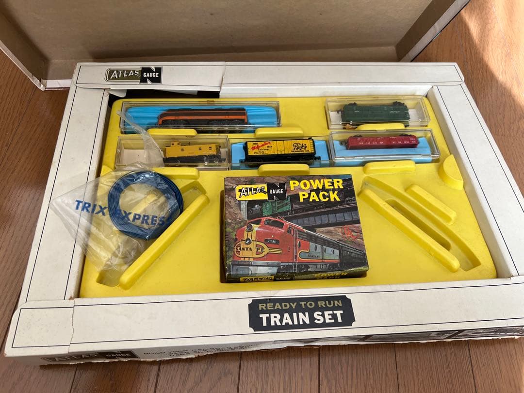 ATLAS Nゲージトレインセット　atlas ngauge trainsets