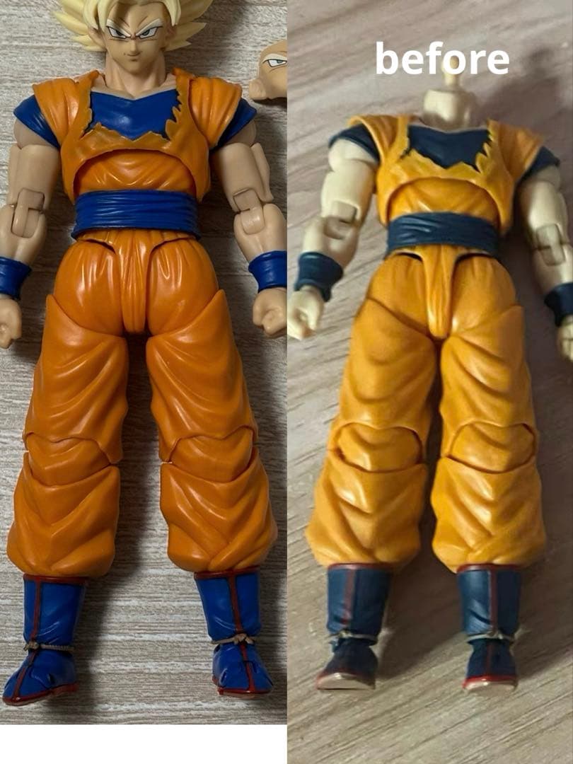 s.h.figuarts同サイズ ドラゴンボール スーパーサイヤ人 2孫悟空