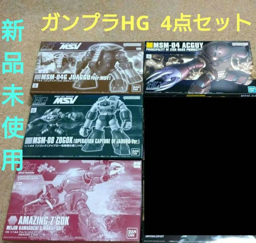 HG ジュアッグ ゾゴック アメイジングズゴック アッガイ