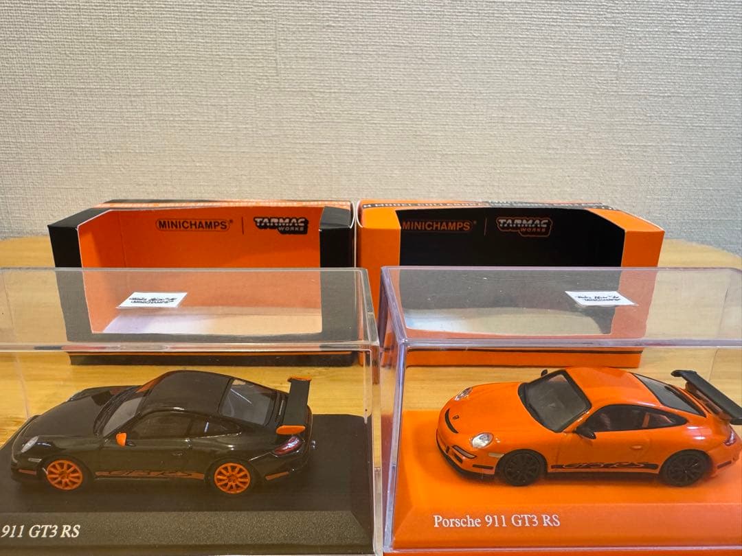 【MINICHAMPS64】2台セットPorsche 911 GT3 RS