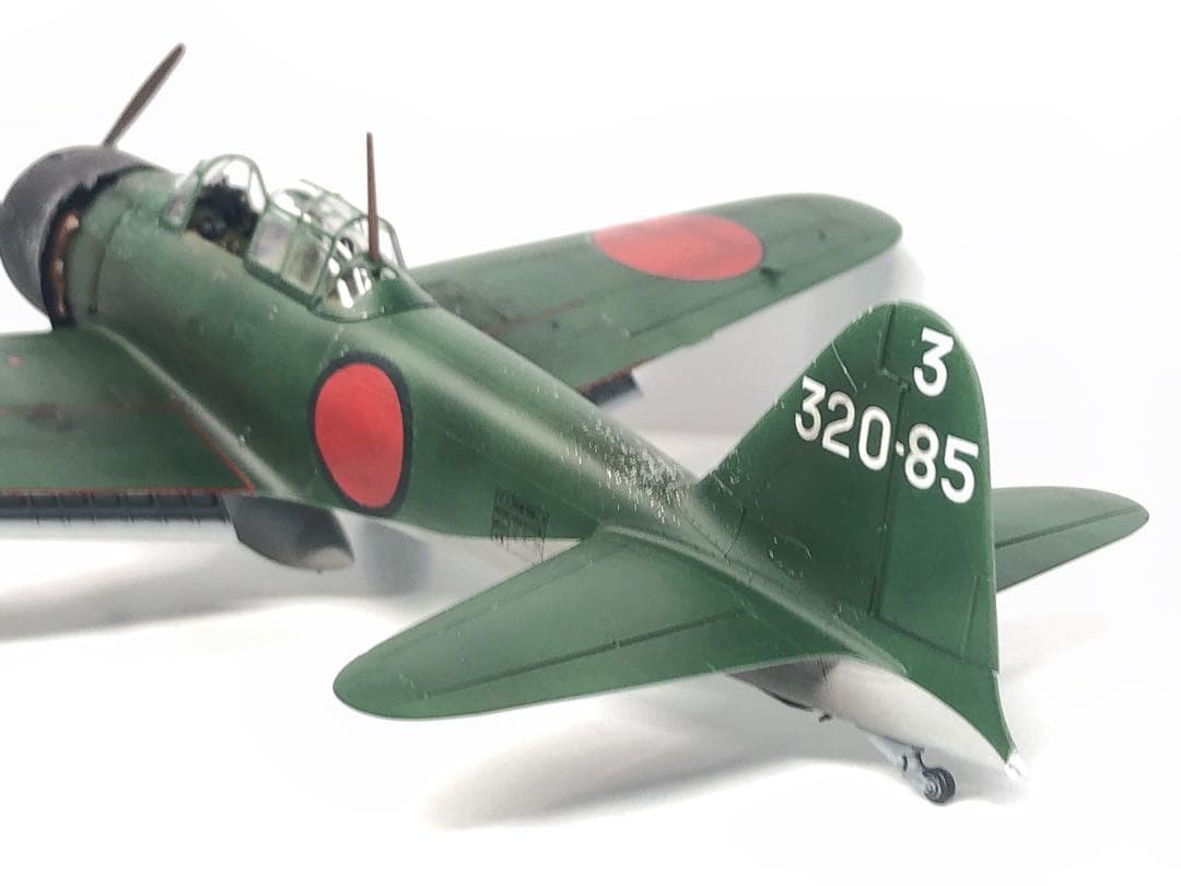【海賊プラモデル屋完成品】TAMIYA 1/48 零戦52型