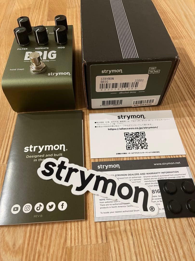 ギター strymon BRIG dBucket delay