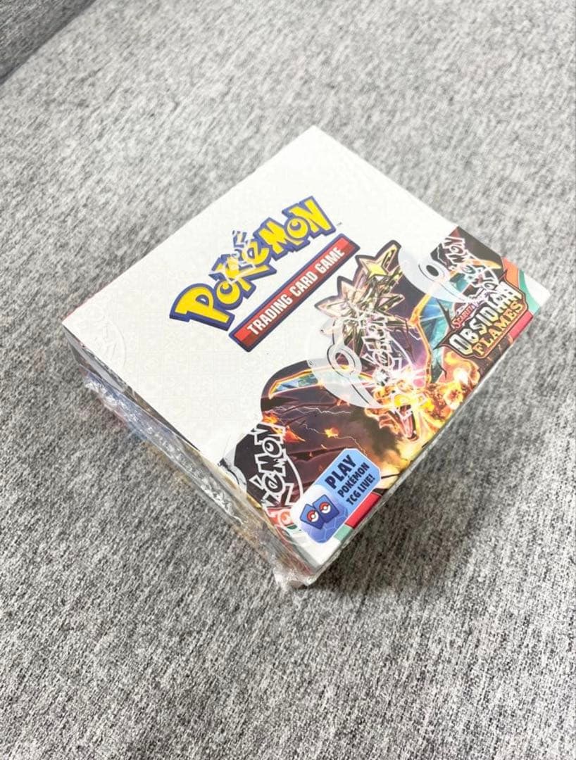 黒炎の支配者OBSIDIANFLAMESポケモンカード未開封BOX海外激レア