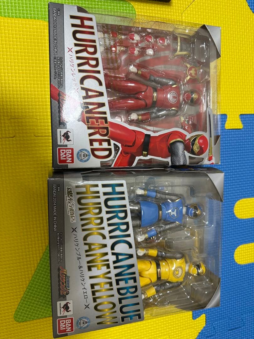 SHFiguarts/忍風戦隊ハリケンジャーハリケンレッド&ブルー&イエロー