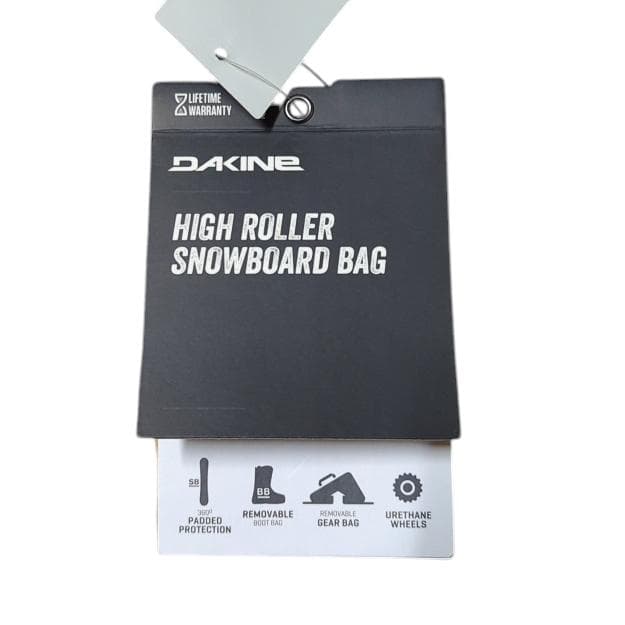 DAKINE HIGH ROLLER スノーボードバッグ 175cm ブラック