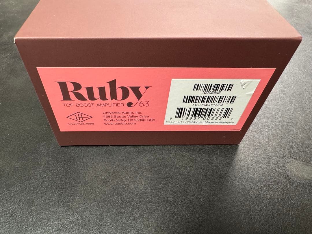 ギター UAFX RUBY / 63 Amplifier
