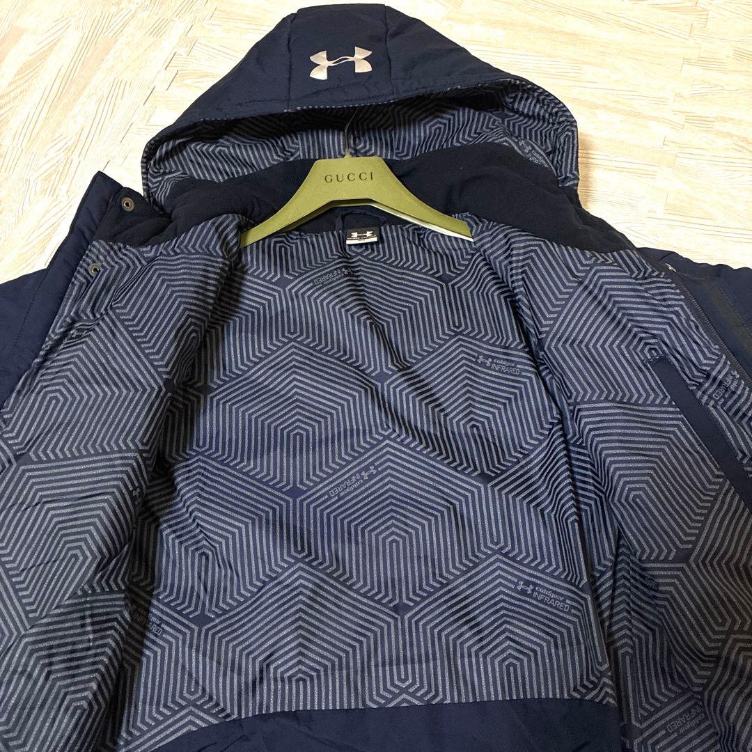 UNDER ARMOUR メンズ トレーニング ロングコートベンチコート