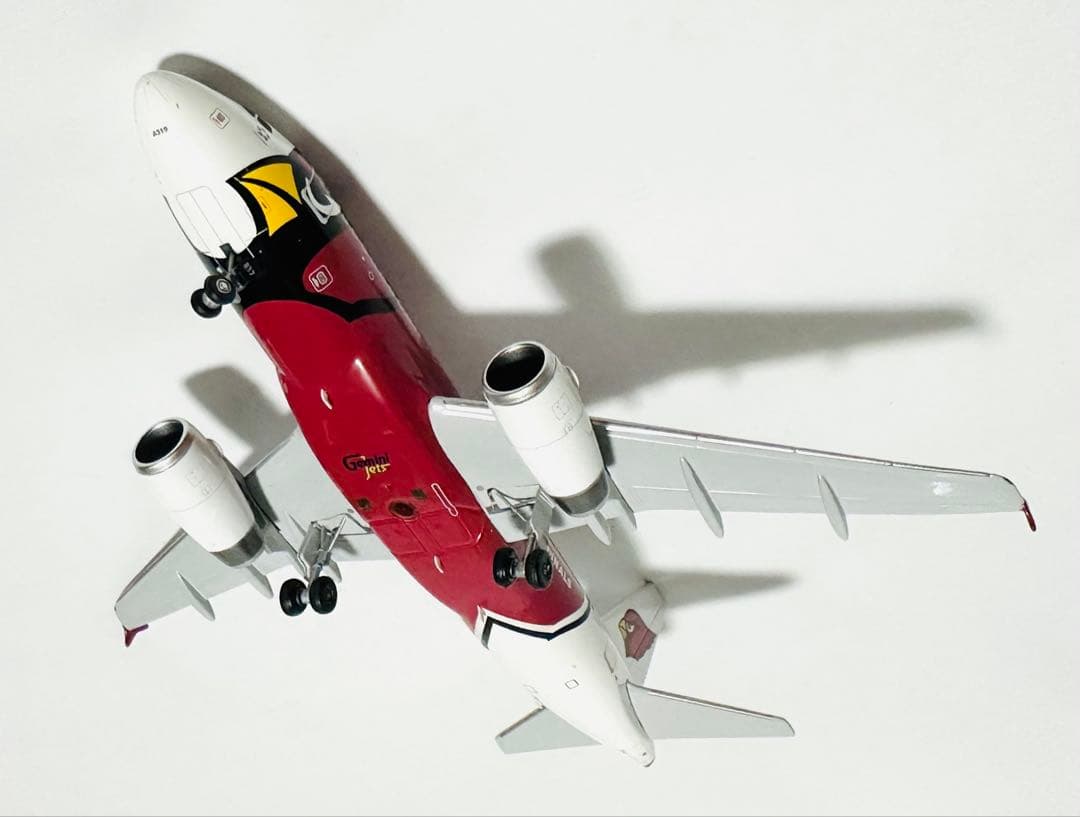 Gemini 1/200 U.S. Airways A319 カージナルス塗装