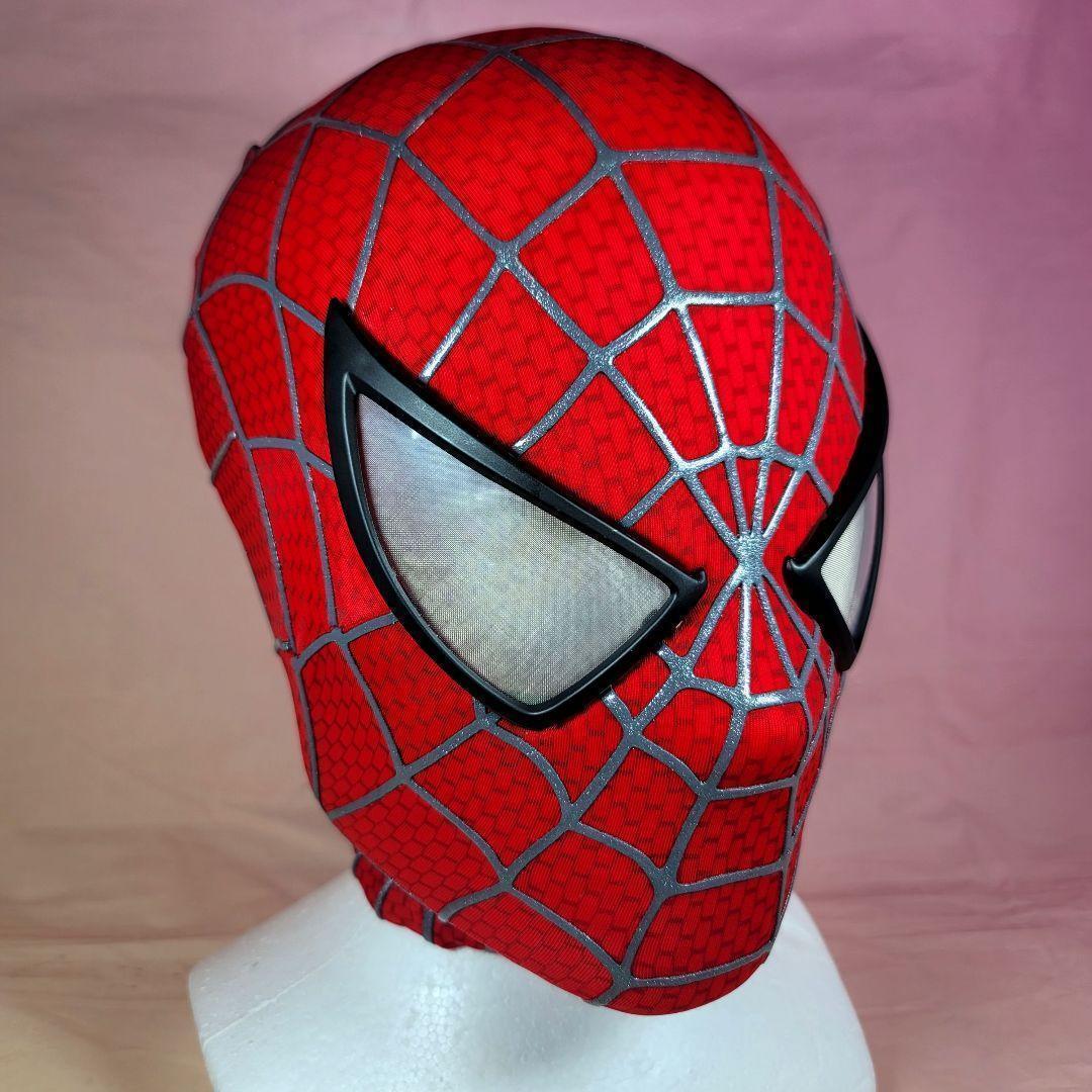 【スパイダーマン】新品 トビーマグワイア レッド シェルマスク サムライミ版