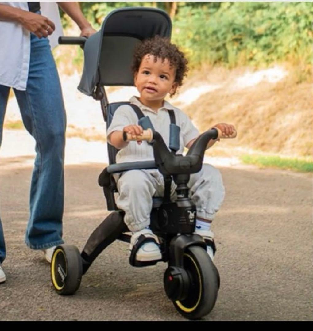 doona 折りたたみ三輪車　グレー リキトライク　ベビーカー ドゥーナ