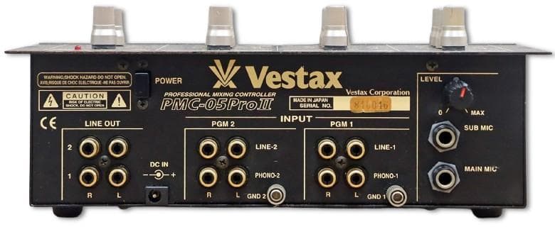Q*y様 Vestax PMC-05Pro II DJミキサー