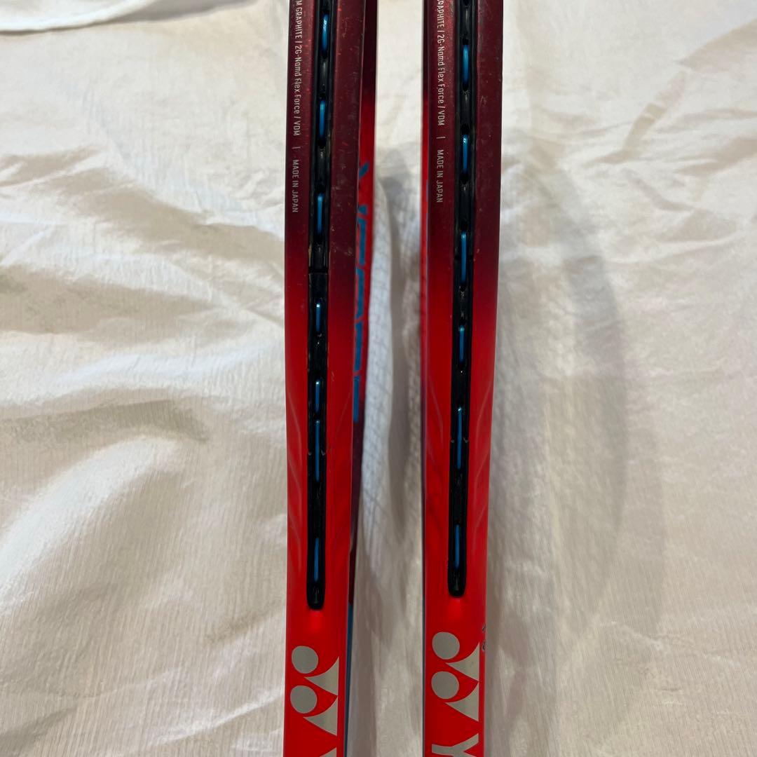 【2本セット】 YONEX VCORE 98 2021 G2 硬式テニスラケット