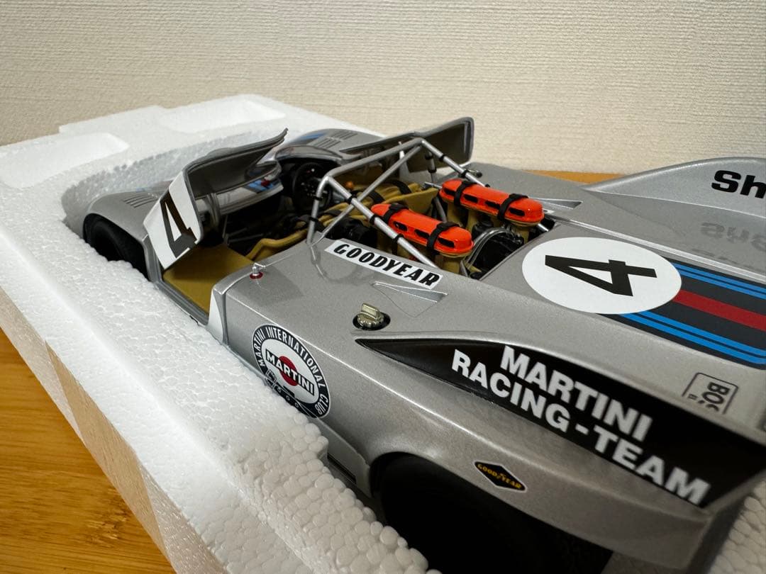 【AUTO art】 Porsche 908 / 03 #4 Martini