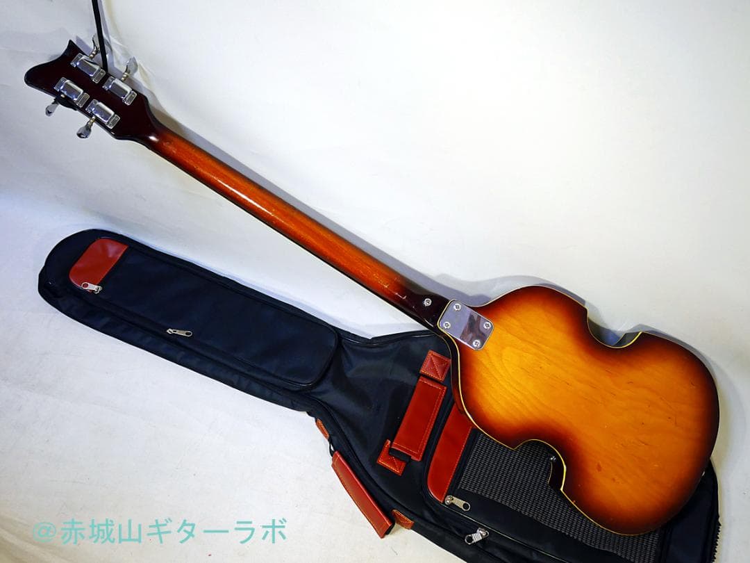 Greco バイオリンBASS VB300 1972年製 ☆ソフトGIGケース付