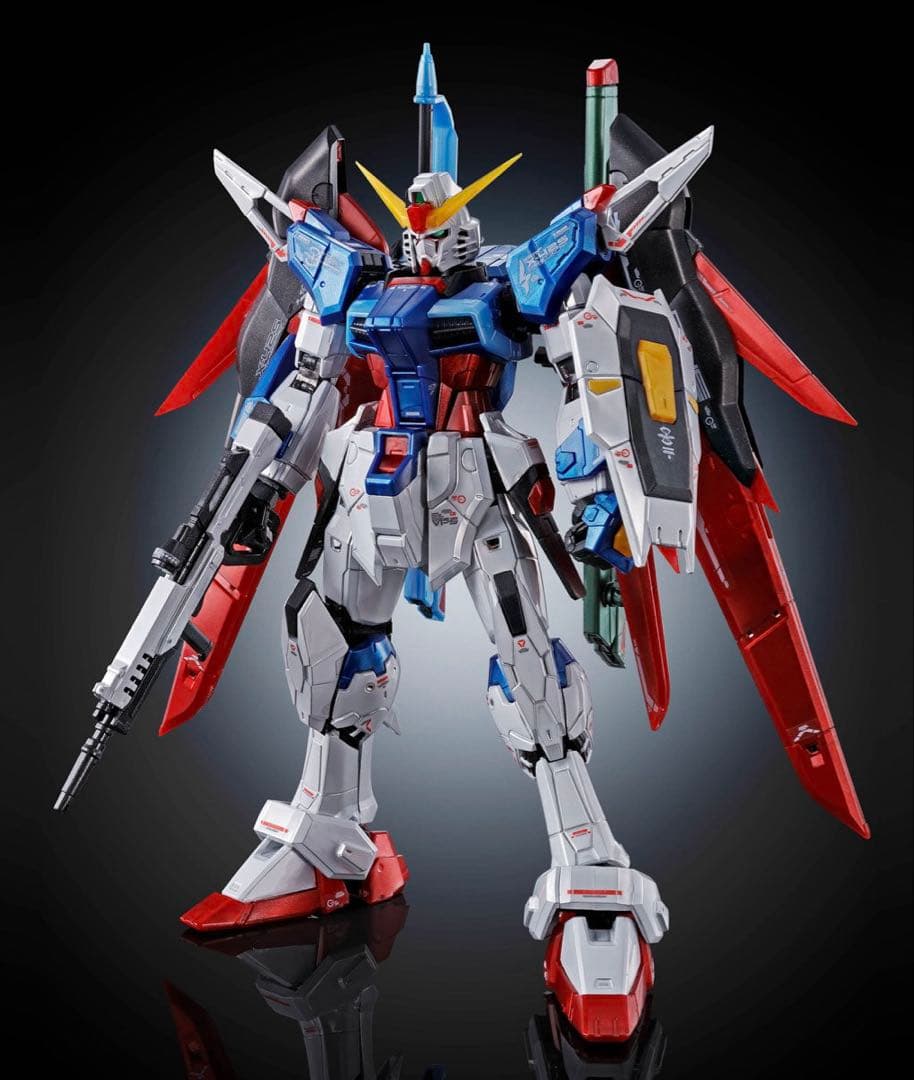 RGデスティニーガンダムチタニウムフィニッシュ　光の翼セット