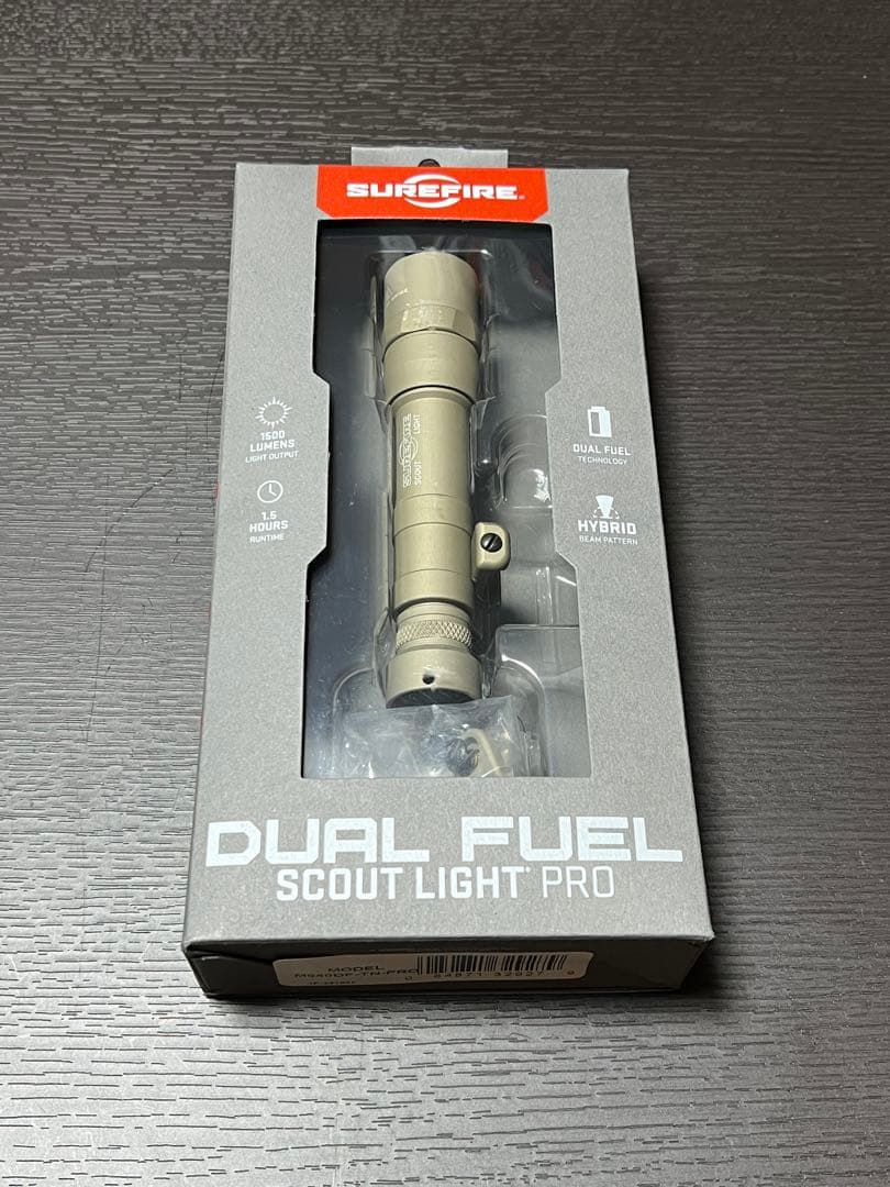 ライト・ランタン Surefire Scout light pro M640-DF-TAN